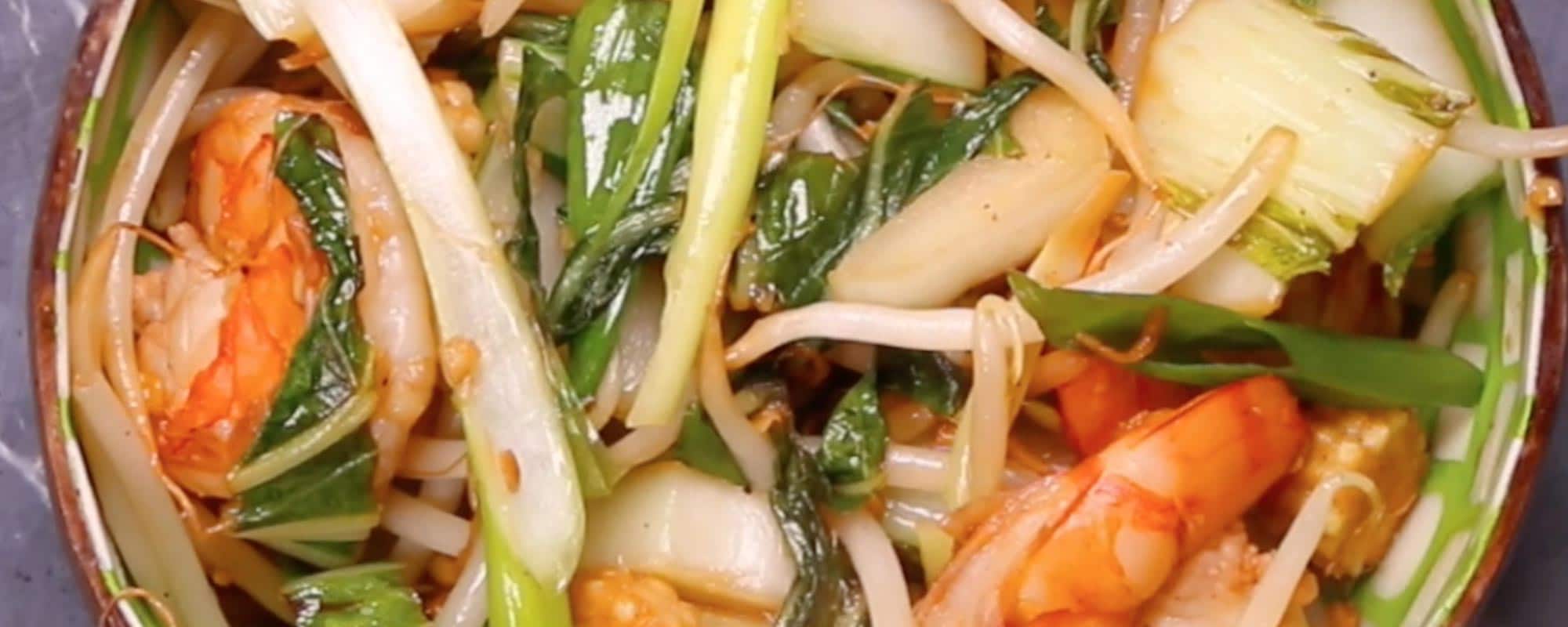 Wok de scampis - dietplus France