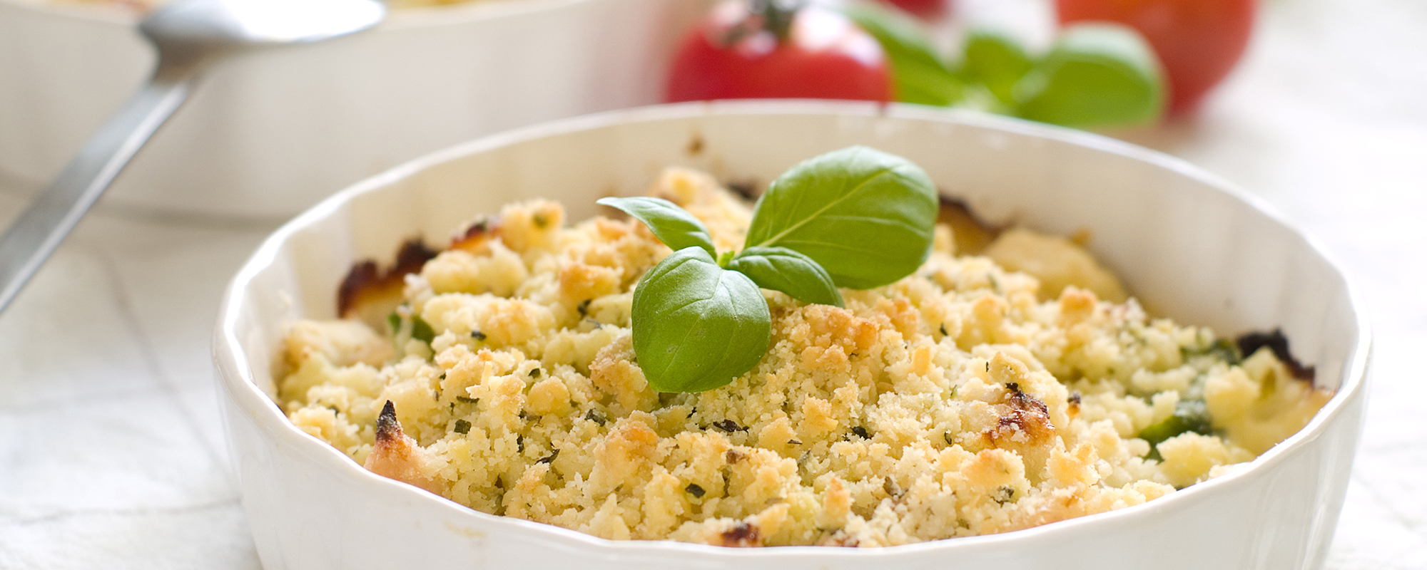 Crumble de poulet aux légumes du soleil - dietplus France